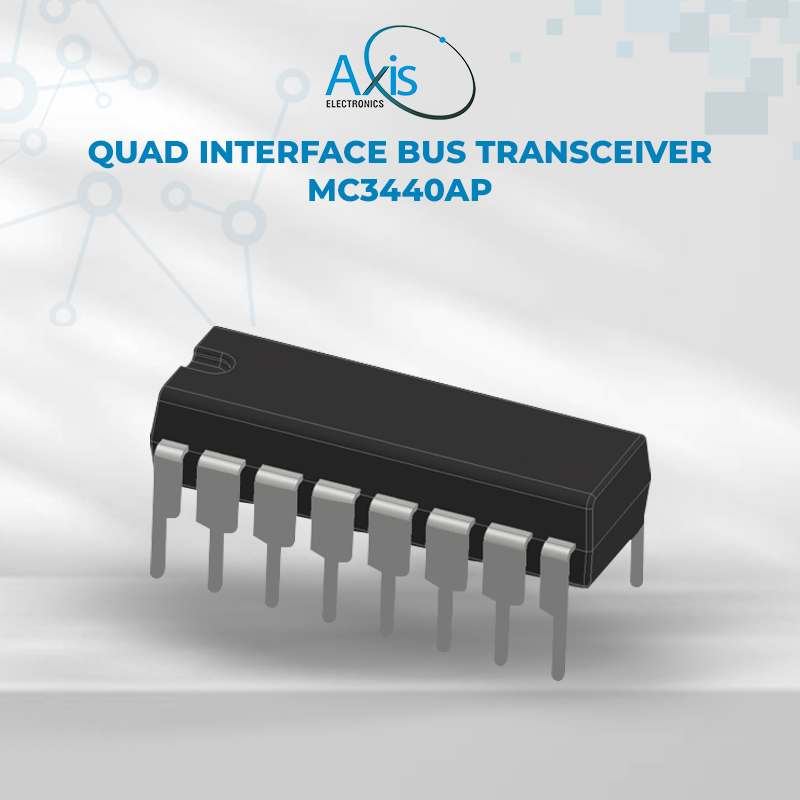 Quad Interface Bus Transceiver MC3440AP – Axis Electronics Pvt Ltd